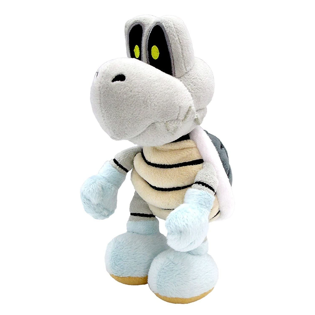 Little Buddy Super Mario All Star Collection 1598 Dry Bones Stuffed Plush, 8",Multi-Colored