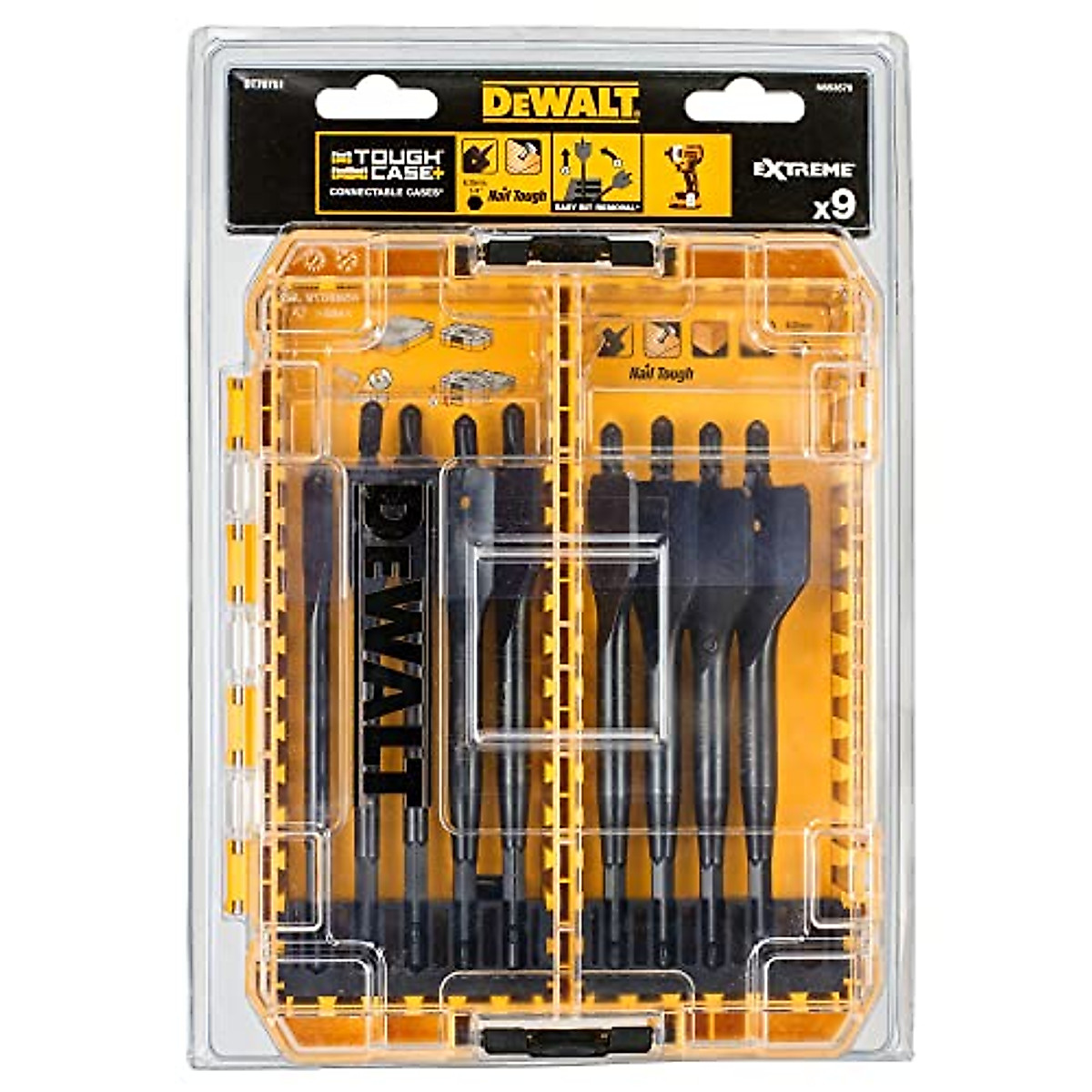 DEWALT DT70751-QZ Drill Set, Black & Yellow
