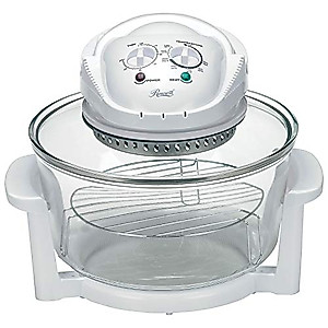 Rosewill Infrared Halogen Stainless Steel Extender Ring Convection Oven, 12-18L Dial