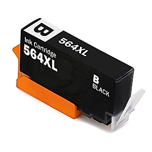 Cartlee Set of 5 Remanufactured 564XL High Yield Ink Cartridges for HP Photosmart 5510 5520 6510 6520 6525 7510 7520 7525 B8550 C6380 D7560 Premium C309A C410 Officejet 4620 Deskjet 3520