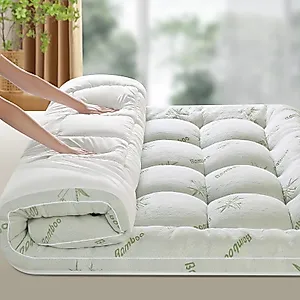 LIANLAM Bambu_Viscose Mattress Topper King(78"x81")