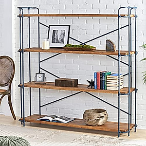 Christopher Knight Home Yorktown 4-Shelf Bookcase, Antique
