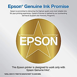 Epson Workforce Pro WF-4820 Wireless All-in-One Printer with Auto 2-Sided Printing, 35-Page ADF, 250-sheet Paper Tray and 4.3" Color Touchscreen (Renewed)