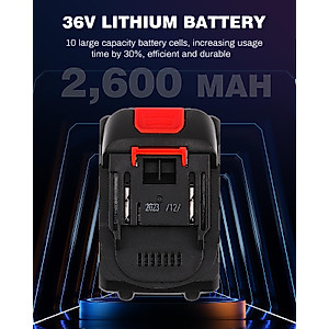 Moonshan Rechargeable Lithium Battery for Cordless Bag Sewing Machine Bag Closing Machine Portable Bag Closer (Only One Battery)