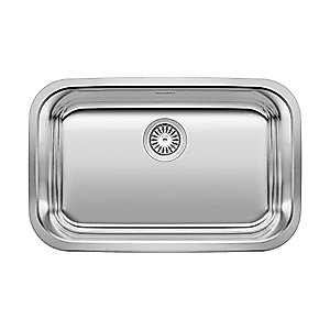 BLANCO, Stainless Steel 441529 STELLAR ADA-Compliant Undermount Kitchen Sink, 28" X 18"