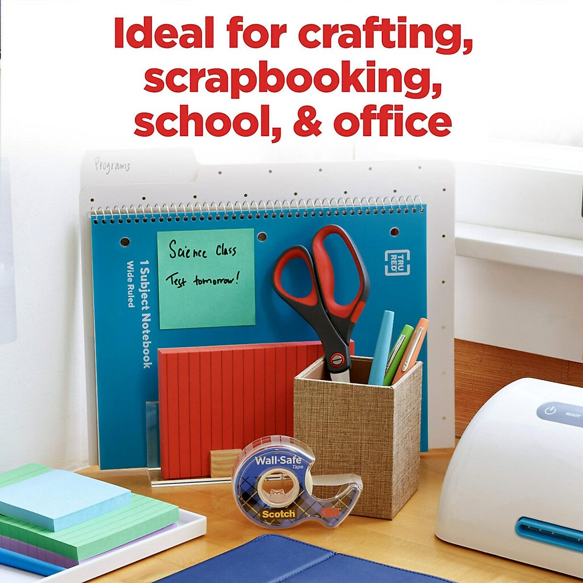 Scotch 8 Inch Precision Bent Scissors, Great for Everyday Use (1448B)