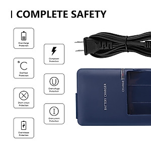 CB-2LVE Charger for Canon NB-4L Battery: Compatible CB-2LV Canon Powershot SD30 SD40 SD200 SD300 SD400 SD430 SD450 SD600 SD630 SD750 TX1 ELPH 100 HS IXUS 30 40 50 55 60 65 70 75 80 100 110 120 130 230