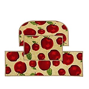 Magstonee Non-Slip Rubber Backing Kitchen Rugs 3 Piece Carpet Doormat Rug Sets (3pcs)
