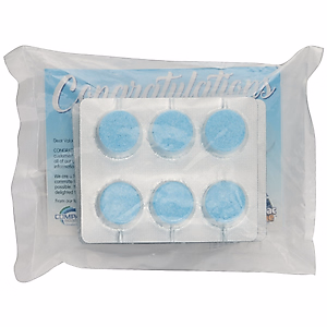 Compac Home Plink Fizzy Sink Drain Cleaner and Deodorizer, Air Fresheners for Kitchen Sink, Home Accessory Cleaning Products for Kitchen, Drain Cleaner, Lemon, 6 Count (Pack of 4), 24 Tablets