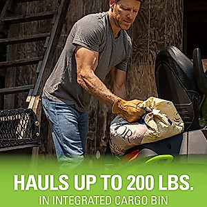 Greenworks PRO 80V 42” Electric Lawn Tractor, Riding Lawn Mower with (6) 4.0Ah Batteries and (3) Dual Port Turbo Chargers Included