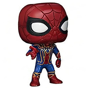 POP Marvel: Avengers Infinity War - Iron Spider (Spider-Man) Funko Pop! Vinyl Figure (Bundled with Compatible Pop Box Protector Case), Multicolor, 3.75 inches