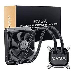 EVGA CLC 120 Liquid/Water CPU Cooler, RGB LED Cooling 400-HY-CL12-V1