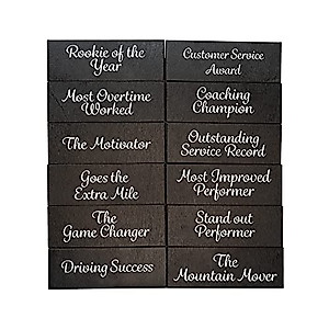 JennyGems Employee Recognition Gifts, Employee Appreciation Gifts Recognition Coworkers, Motivation Gifts for Coworkers, Team Gifts, Employee Thank You Gifts Appreciation (Achievements/Recognition)