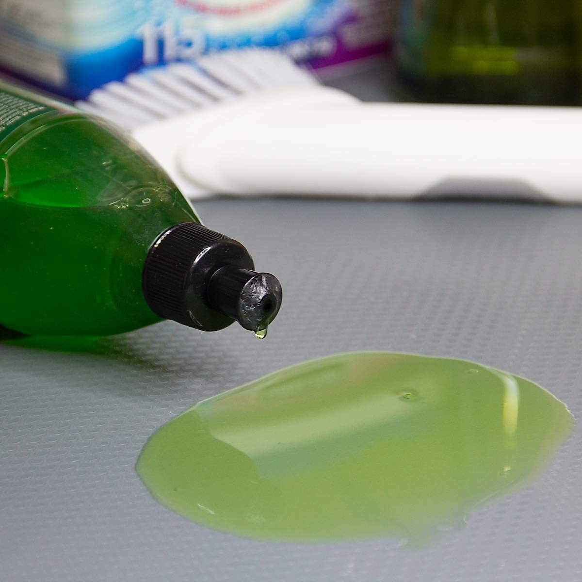 Grand Fusion Under Sink Shelf Guard, 48 inch x 24 inch Durable Shelf Liner Protects from Spills - Set of Four (4)