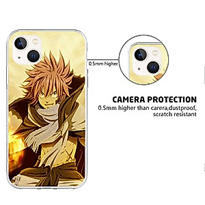Compatible with LG V60 ThinQ | LG V60 ThinQ 5G case Fairy Anime with Tail 317 Anime Soft TPU Rubber Protection Cover Phone Cace Clear