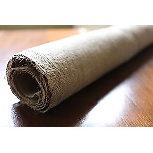 Burlapper Burlap Garden Fabric (40 Inch x 15 Feet, Natural)