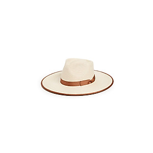 Brixton womens Jo Straw Rancher Fedora, Natural, X-Small US