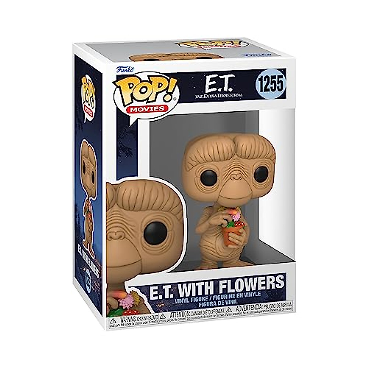 Funko Pop! Movies: E.T. The Extra-Terrestrial - E.T. with Flowers
