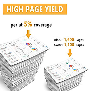 4 Pack (BK+C+Y+M CLT-P407C Toner Cartridge Replacement for CLX-3185 318x CLX-3185FN CLX-3185FW CLX-3185N CLX-3180 CLX-3186 CLP-32x CLP-320N CLP-321 CLP-325 CLP-325W CLP-326 Series Printer