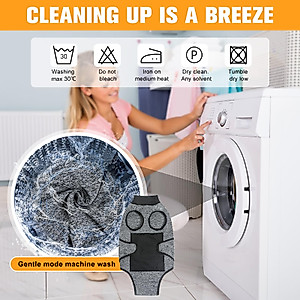 BEAUTYZOO Dog Recovery Suit Female After Surgery Spay, Soft Dog Surgery Suit E-Collar & Cone Alternative, Male Dog Neuter Surgical Onesies,Anti Licking Wounds Dog Bodysuit, Post-Operative Vest Clothes