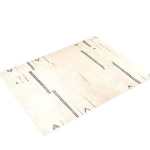 Livabliss x Becki Owens Rivi Moroccan Area Rug , 5'3" x 7', Cream/Charcoal