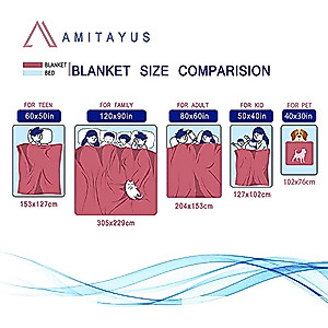 Ultra Soft Flannel Fleece Throw Blanket Modern Animals Safari Wild Cat Lion Africa All Season Warm and Cozy Quilt Blanket for Bed Sofa Couch 80"x60"for Adult