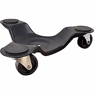 Shepherd Hardware Move-It 9442 12-Inch Steel Tri-Dolly, 300-lb Load Capacity, 12 Inch, Black Pack of 2