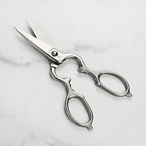 Wusthof Classic Ikon Creme 7 Piece Slim Knife Block Set (Acacia Block)