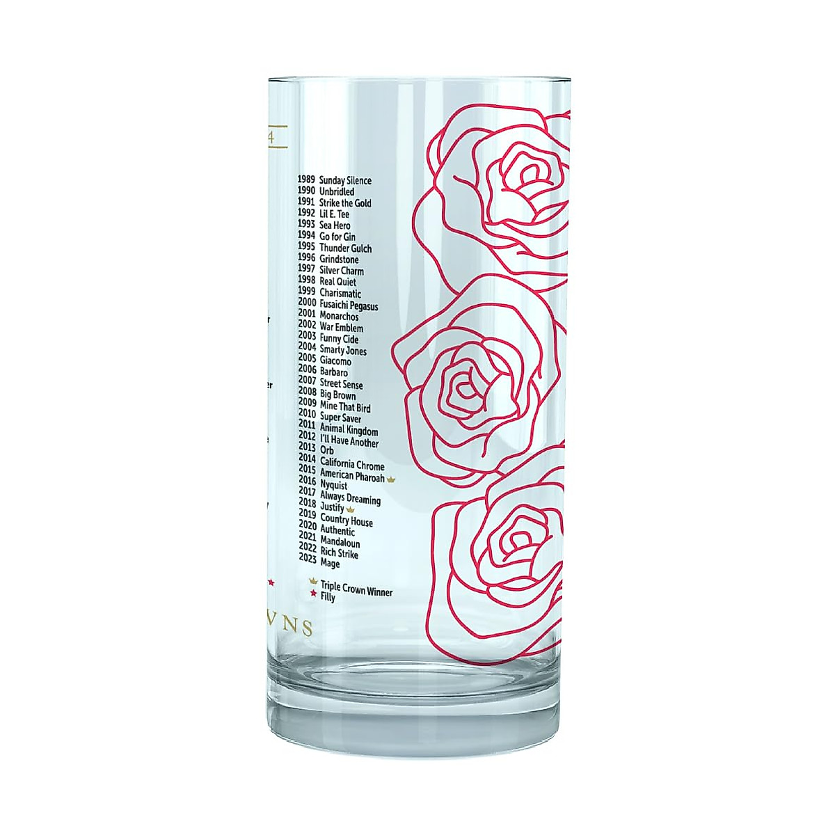 Kentucky Derby 2024 Official Mint Julep Glass (12oz) for the 150th Running of the at Churchill Downs