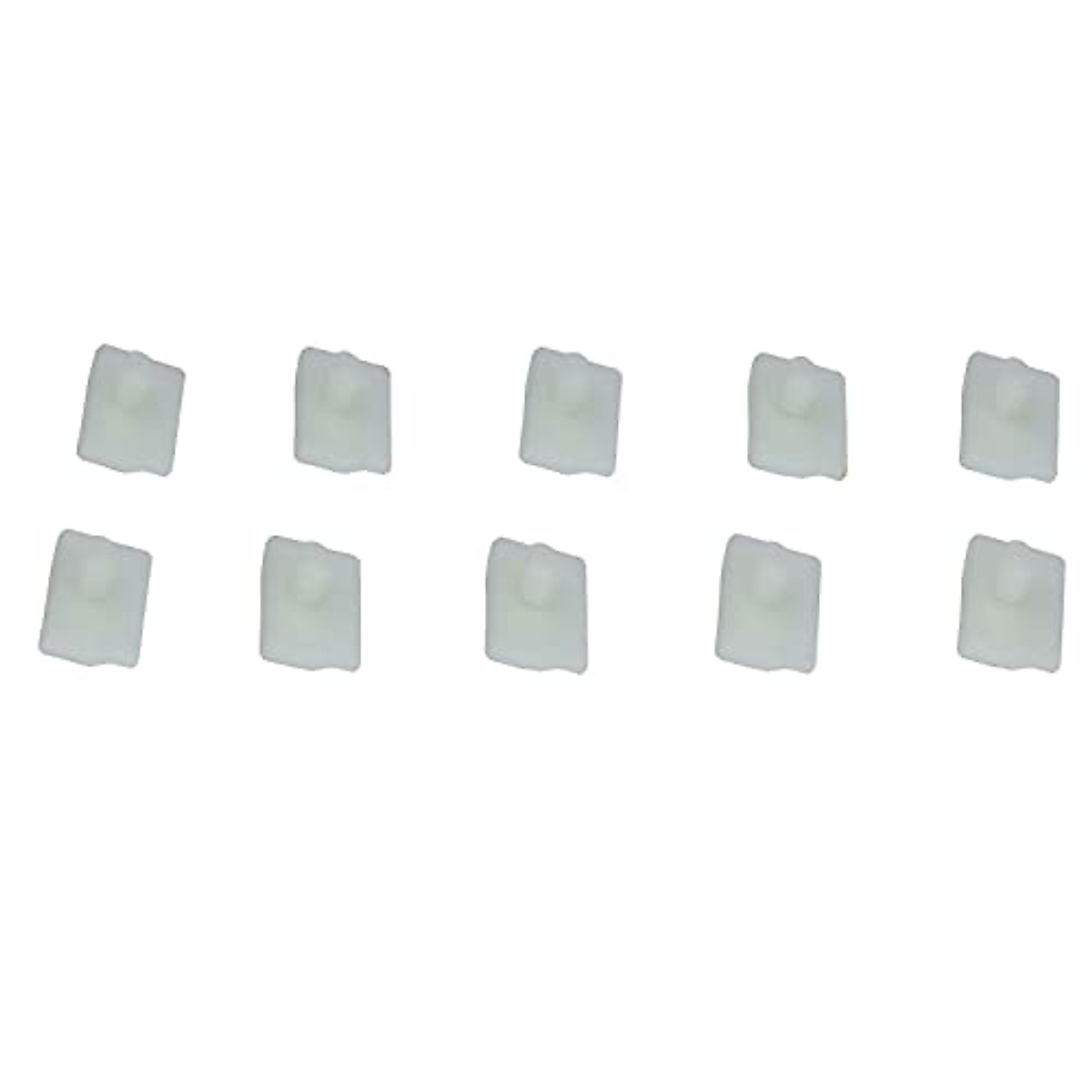 Akozon 10PCS Chain Guide, MS290 381 360 390 440 640 660 Anti-dust Cover pad Bumper Strip Fit for Slider Steele Accessories Garden Tool Chainsaw Replace Parts