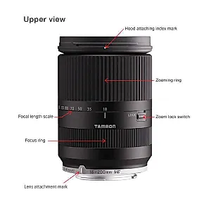 Tamron 18-200mm Di III VC for Sony Mirrorless Interchangeable-Lens Camera Series AFB011-700 (Black)