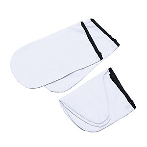 Beaupretty 2 Pairs Thermal Gloves Heat Tanning Mitt Paraffin Wax Mitts Wax Gloves Hand Treatment Cover Foot Spa Cover Bath Treatment Gloves Care Insulation Cotton Wax Bath Hand Mitts