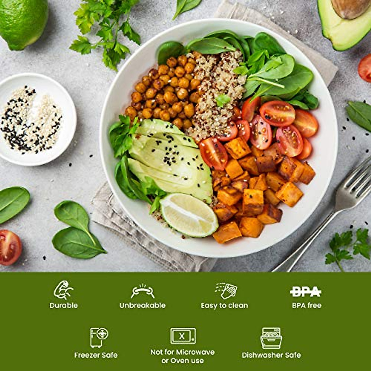 Melamine Pasta Bowls / Shallow Salad Bowls / Plastic Dinner Deep Plates (9 Inches,30 Oz,Set of 4,White) – Dishwasher Safe, Unbreakable, Reusable & BPA Free - Kids, Toddlers, Children, Adults & Elderly