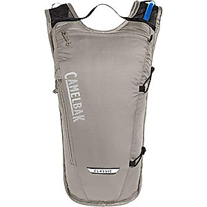 CamelBak Classic Light Bike Hydration Pack 70oz, Aluminum/Black