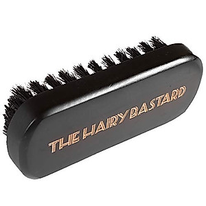 THB Beard Brush - Made with Premium Boar's Hair - Smooths Tangles and Stray Hairs - Balanced, Lightweight Design Perfect for Maintaining Your Look