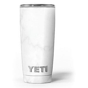 Design Skinz Slate Marble Surface V56 - Skin Decal Vinyl Wrap Kit Compatible with The Yeti Rambler Cooler Tumbler Cups