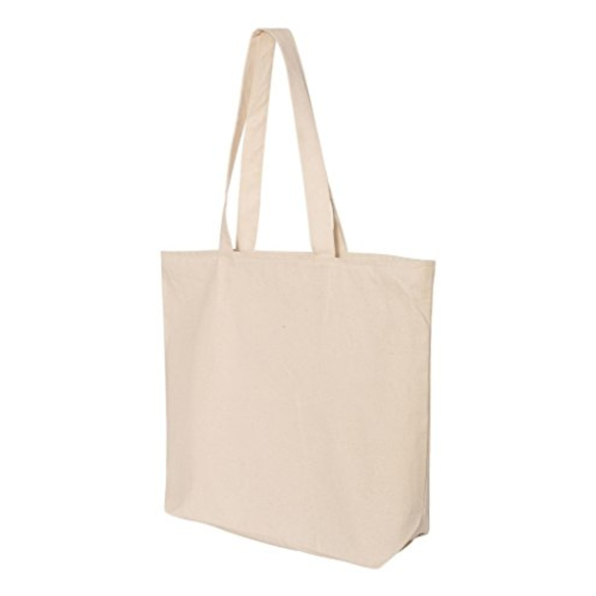 shop4ever ® Sorry I'm Late I Didn't Want To Come Black Heavy Canvas Tote with Zipper Sayings Reusable Shopping Bag 12 oz Natural -Pack of 1- Zip