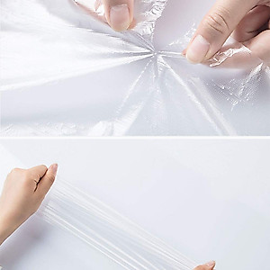 Pinshion Food Storage Bags, 16 x 20 Plastic Produce Bag on a Roll, Fruits, Vegetable, Bread, Food Storage Clear Bags, Bread and Grocery Clear Bags, 350 Bags Per Roll ( 1 Roll )