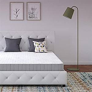 Signature Sleep Tranquility 6 Inch 2-Sided Reversible Bonnell Spring Coil Mattress, Full Size, GreenGuard Gold Certified, White