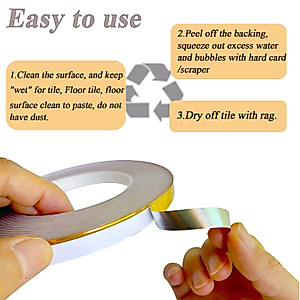 Gold Metalized Polyester Mylar Film Tape with Acrylic Adhesive, Vibrant Mirror-Like Finish, Gold Decor Tape for Detailing Accent Wall, Graphic Arts, Other DIY Project Design (0.4 inch x 55 yds)