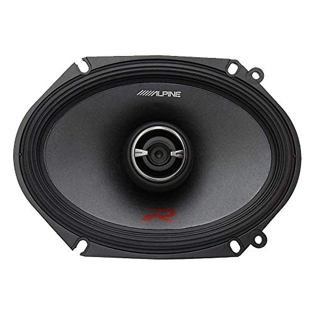Alpine R-Series 6 x 8 Inch 300 Watt Component 2-Way Car Speakers, Pair R-S68