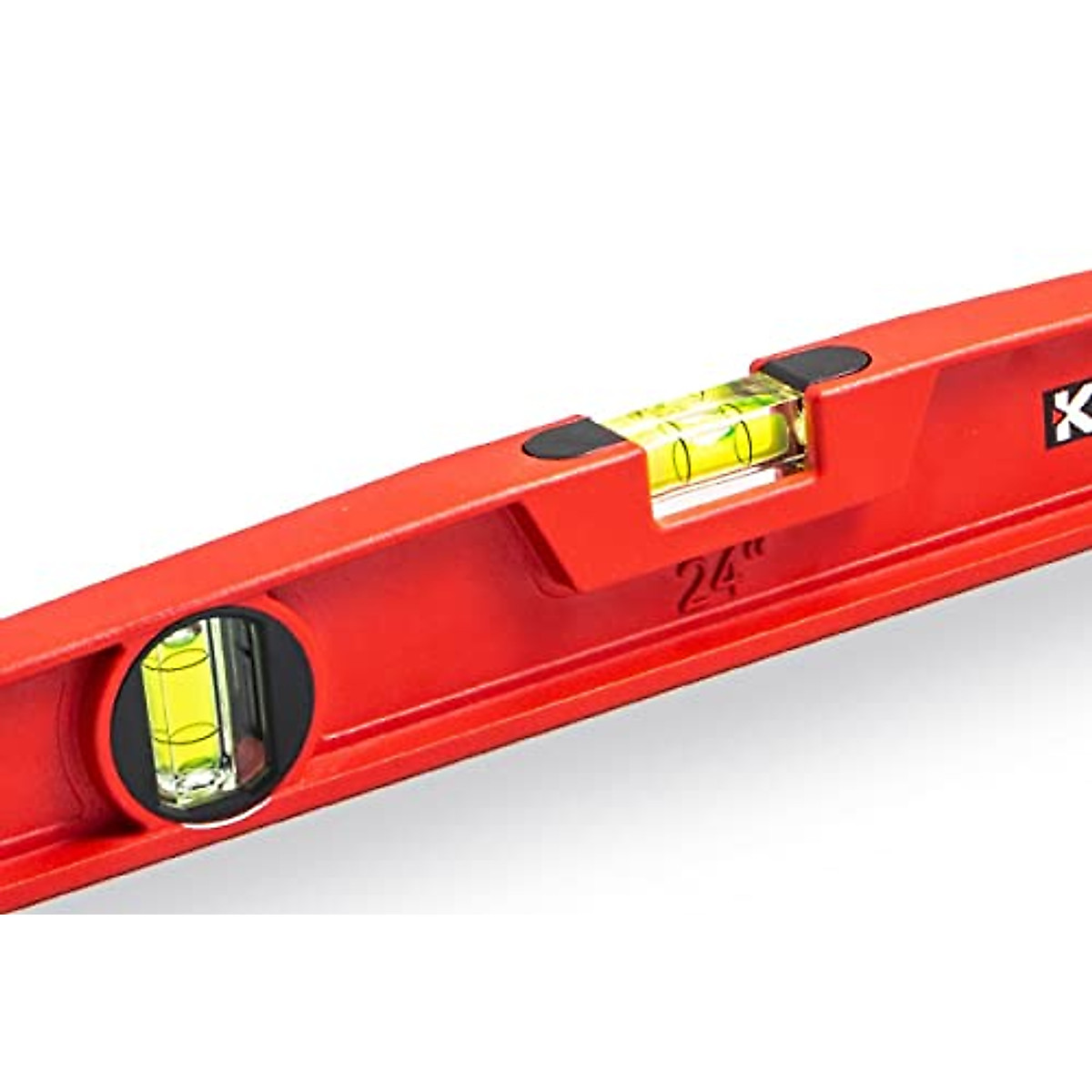 Kapro - 730 Topcast Mason Cast Level - For Masonry and Tilework - Features Shock-Resistant Vials and Strike Pads - Heavy Duty Aluminum - 32 Inch