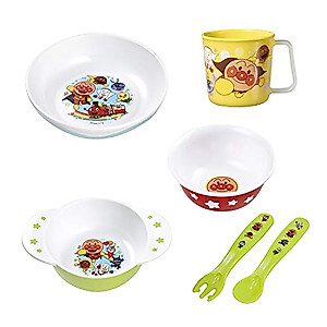 LEC KK-232 Anpanman Volume Tableware Set
