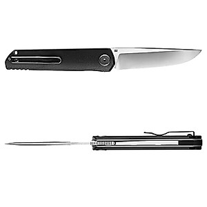 Miki Folding Knife Pocket Japanese Knife, G10 Handle, w/ D2 Steel Blade, Camping Outdoor Fishing And Everyday Carry, EDC Knife