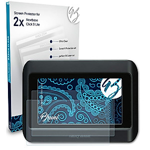 Bruni Screen Protector compatible with Nextbase Click 9 Lite Protector Film, crystal clear Protective Film (2X)