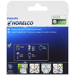 Philips Norelco Replacement Shaver Head HQ56