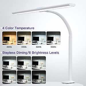 MACASA LED Desk Lamp for Home Office