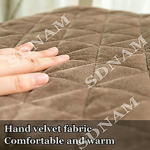 Bench Cushion - Outdoor/Indoor Patio Porch Swing Cushions 48/40/60 x 12/14/16/18 inch Seat Furniture Cushion Non-Slip Patio Loveseat Bench Pad for Garden Furniture Lounger Bench(S4,35x150cm(13.8X59IN)