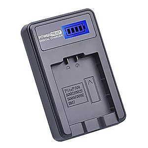 PowerTrust 2 Pack CGA-S006 CGR S006 S006E S006A S006 DMW-BMA7 DMW BMA7 Battery + LCD USB Charger for Panasonic DMC FZ7 FZ8 FZ18 FZ28 FZ30 FZ35