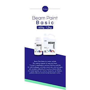 PICSHOW Beam Projector Screen Paint Basic - High Definition, 600gram, Light Gray